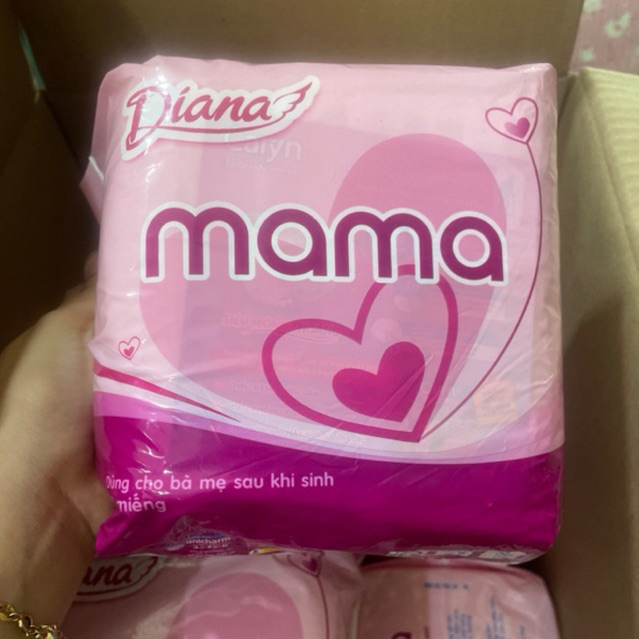Băng Vệ Sinh Diana MaMa 12 miếng Siêu Thấm Hút ( Cho mẹ sau sinh ...