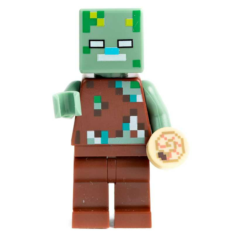 Drowned Zombie - Minifigures - Minecraft - Nhân Vật #min088 | Shopee ...