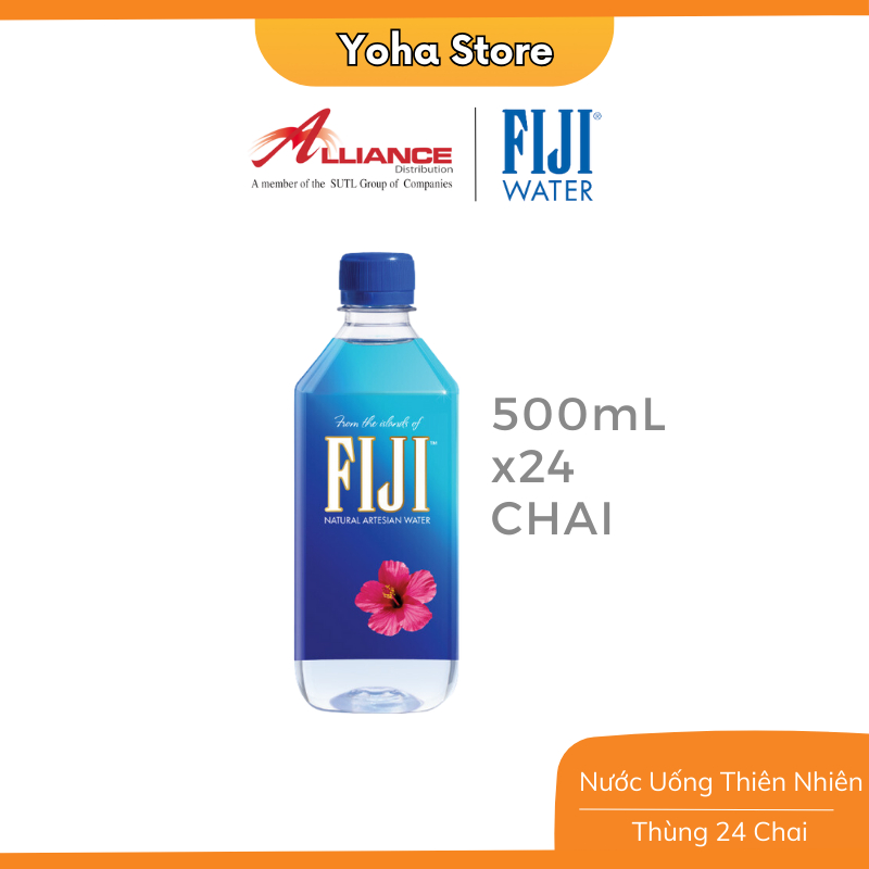 [Earth's Finest Water] (Thùng 24 chai x 500ml) Nước Khoáng Thiên Nhiên Fiji 500ml | Shopee Việt Nam