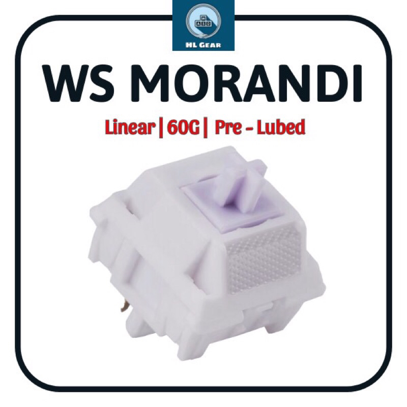 WS Morandi | Linear switch | Công tắc bàn phím cơ | Wuque Studio - HL Gear | Shopee Việt Nam