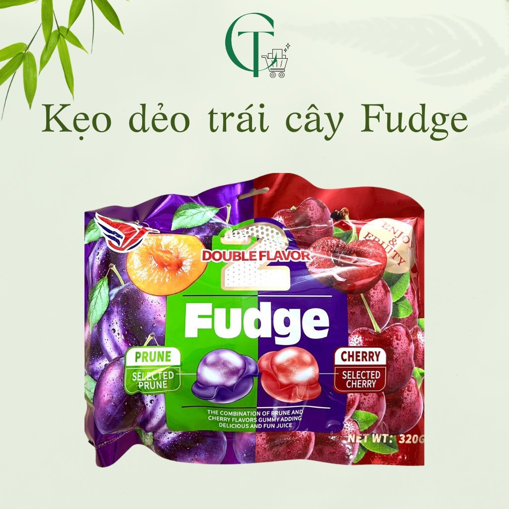 Kẹo dẻo trái cây Fudge túi 320g | Shopee Việt Nam
