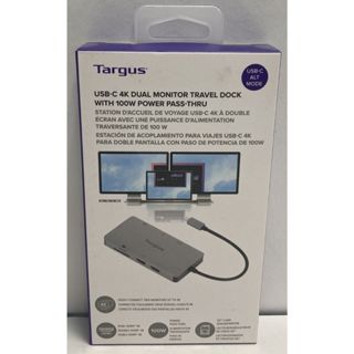 [Original] Hub Targus 7 in 1 cổng USB-C xuất 2 màn 4K 60Hz 100W PD ...