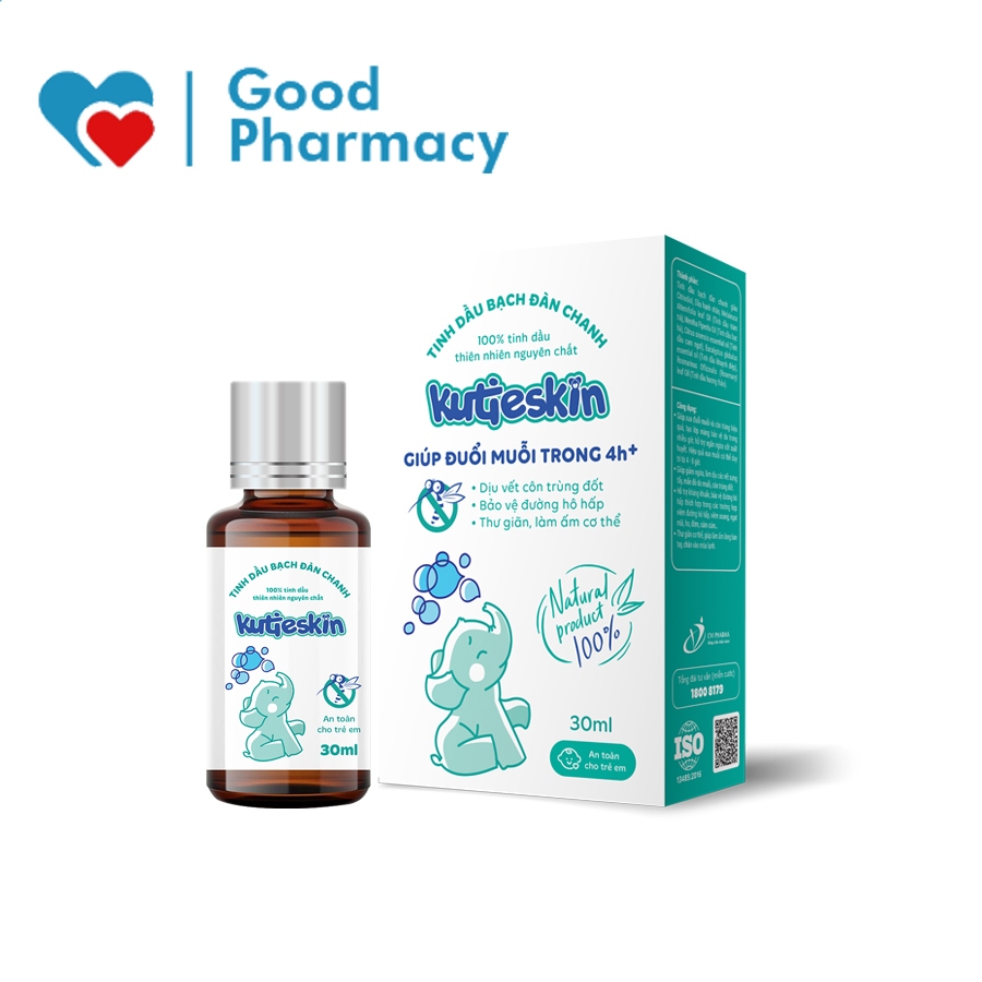 Tinh dầu Bạch đàn chanh Kutieskin giúp đuổi muỗi, côn trùng, nhanh dịu ...
