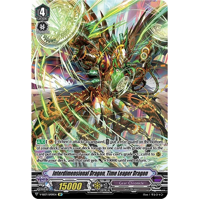[ Cardfight!! Vanguard] 01 thẻ trò chơi Interdimensional Dragon, Time ...