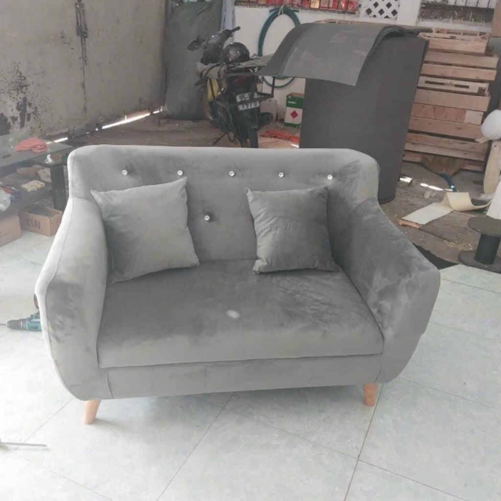 Ghế sofa mini 1m2, sofa văng thuyền mini đặt phòng chờ - hàng chuẩn ...