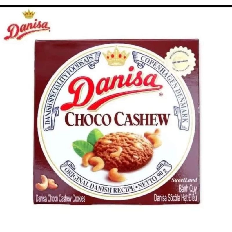 Set 4 hộp Bánh Danisa Socola Hạt Điều | Shopee Việt Nam