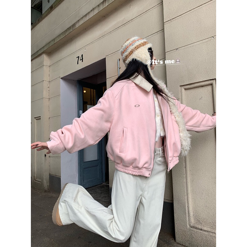 Jacket form boxy chất dạ | Shopee Việt Nam