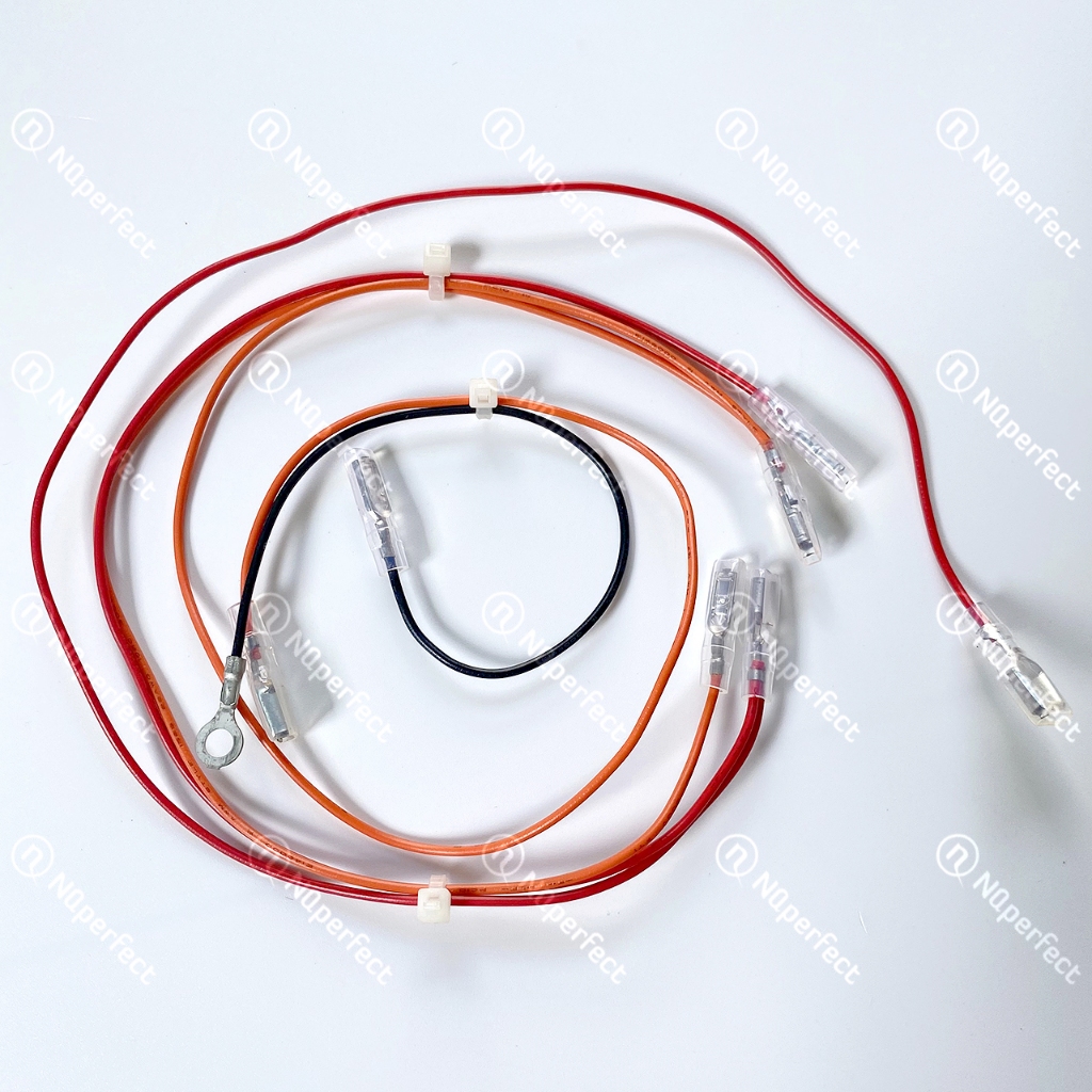 Dây n.guồn/Dây dẫn điện bếp gas âm Rinnai RVB-2Gi(BW), RVB-2Gi(B), RB-2CG(B), RVB-2Gi(MC), RVB ...