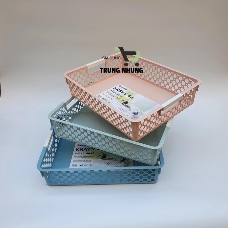 khay nhựa việt Nhật khay ý A4 đựng tài liệu | Shopee Việt Nam