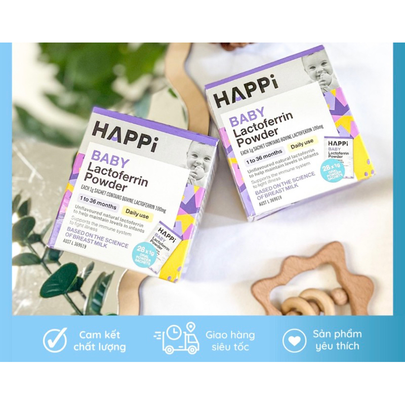 Bột Dinh Dưỡng Lactoferrin HAPPi Baby của Úc | Shopee Việt Nam