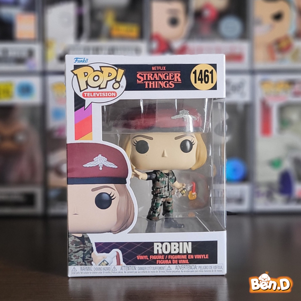 Mô hình chính hãng Funko Pop! Television: Stranger Things - Robin w ...