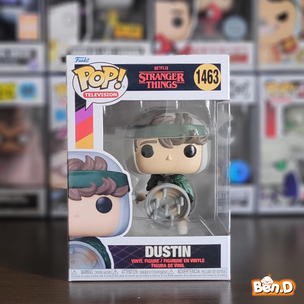 Mô hình chính hãng Funko Pop! Television: Stranger Things - Dustin w ...