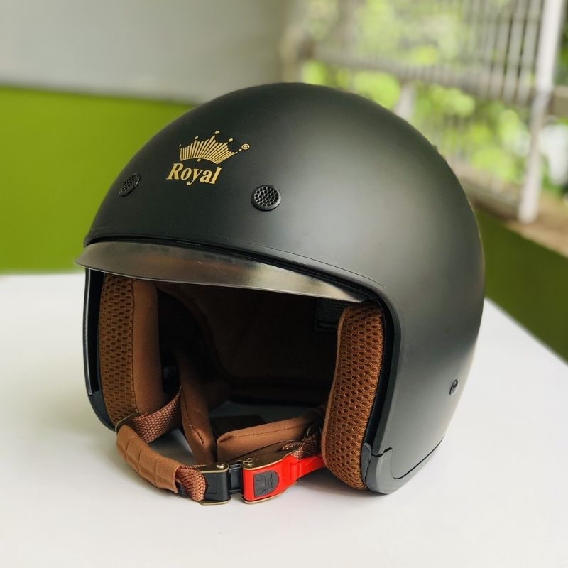 Mũ bảo hiểm royal M139 âm kính đen nhám đủ size M, L, XL, XXL chính hãng bảo hành 12 tháng - Nón ...