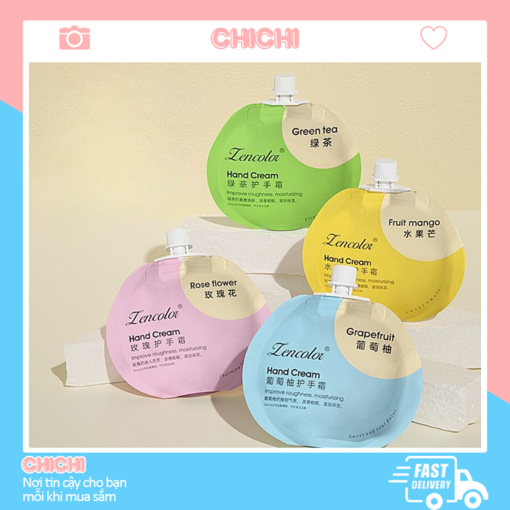 Kem dưỡng da tay 30g Zencolor mềm mịn dưỡng ẩm trắng da nội địa trung ...