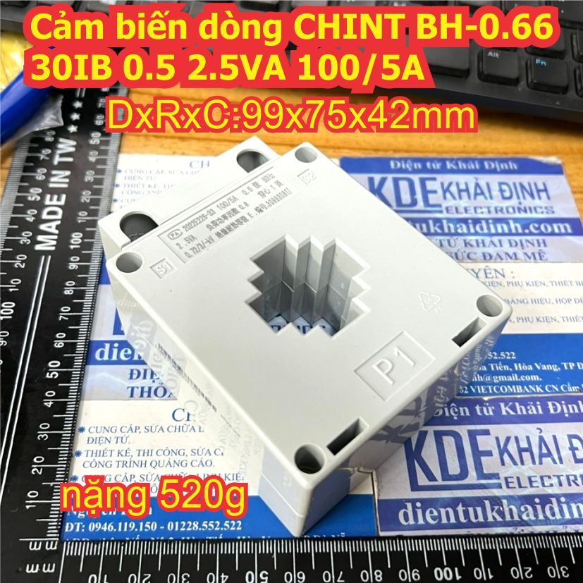 Cảm biến dòng đo lường CHINT BH-0.66 30IB 0.5 2.5VA 100/5A 5VA 250/5A kde9546 | Shopee Việt Nam