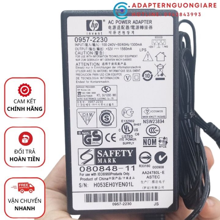 Adapter-nguồn máy HP ScanJet Pro 3000 s3 chính hãng | Shopee Việt Nam