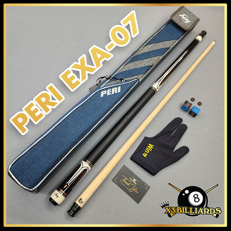Cơ Lỗ Bida PERI EXA-07 Gậy Bi A Pool Ngọn Công Nghệ P20 Giảm Bạt Phíp ...