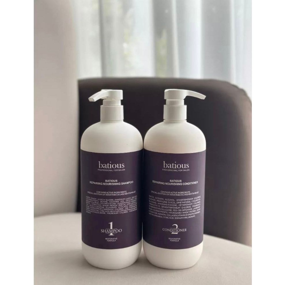 [[CHÍNH HÃNG] Bộ dầu gội xả Batious Shampoo & Conditioner cao cấp 500ml ...