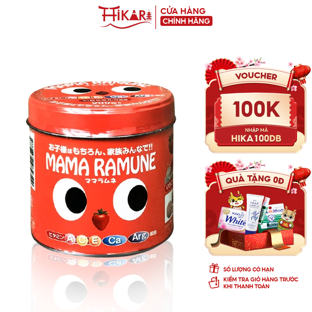 Kẹo Mama Ramune 200 viên Nhật Bản | Shopee Việt Nam