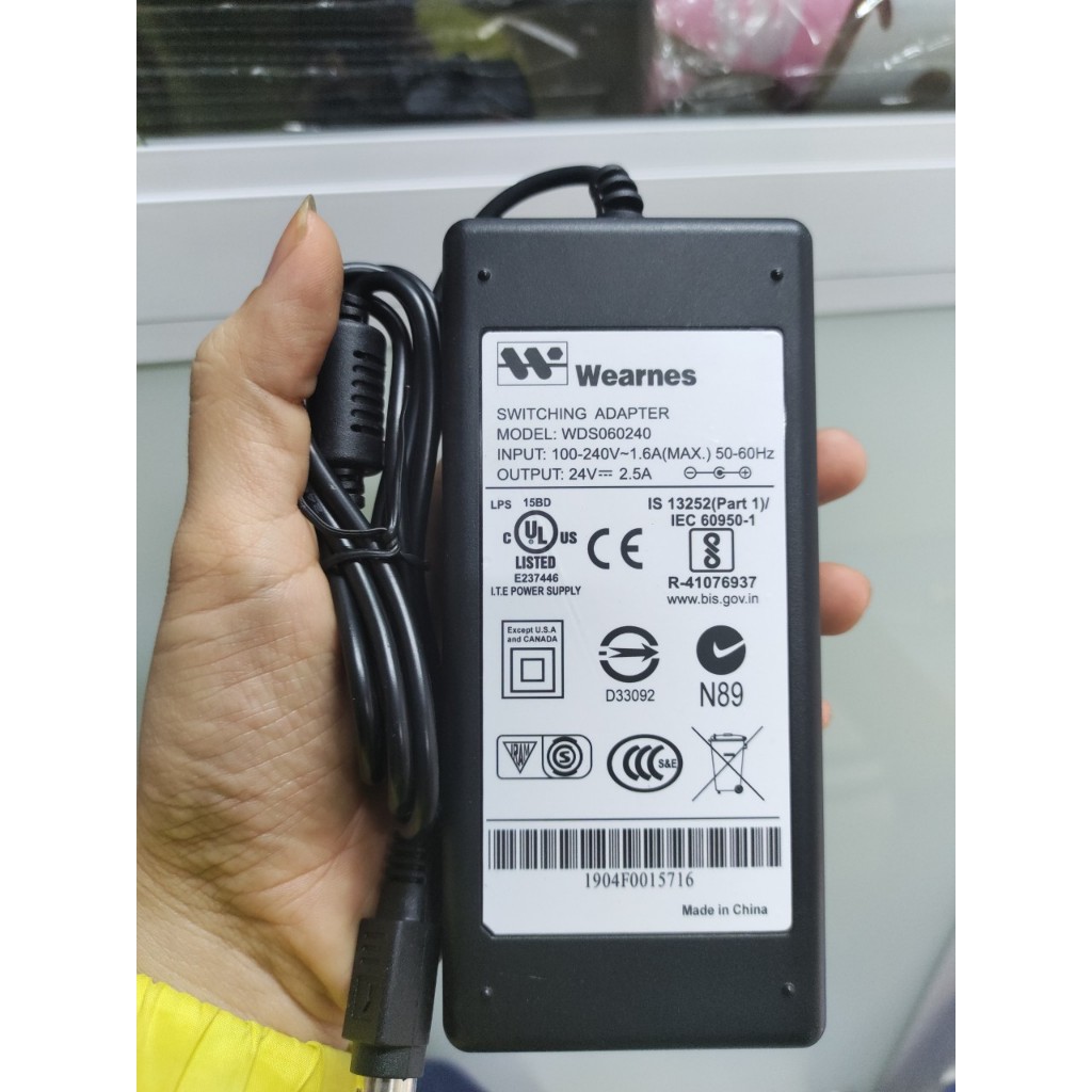 Dây nguồn 24V dùng cho máy Scan HP 3000 3000s2 3000s4 bản gốc chính ...