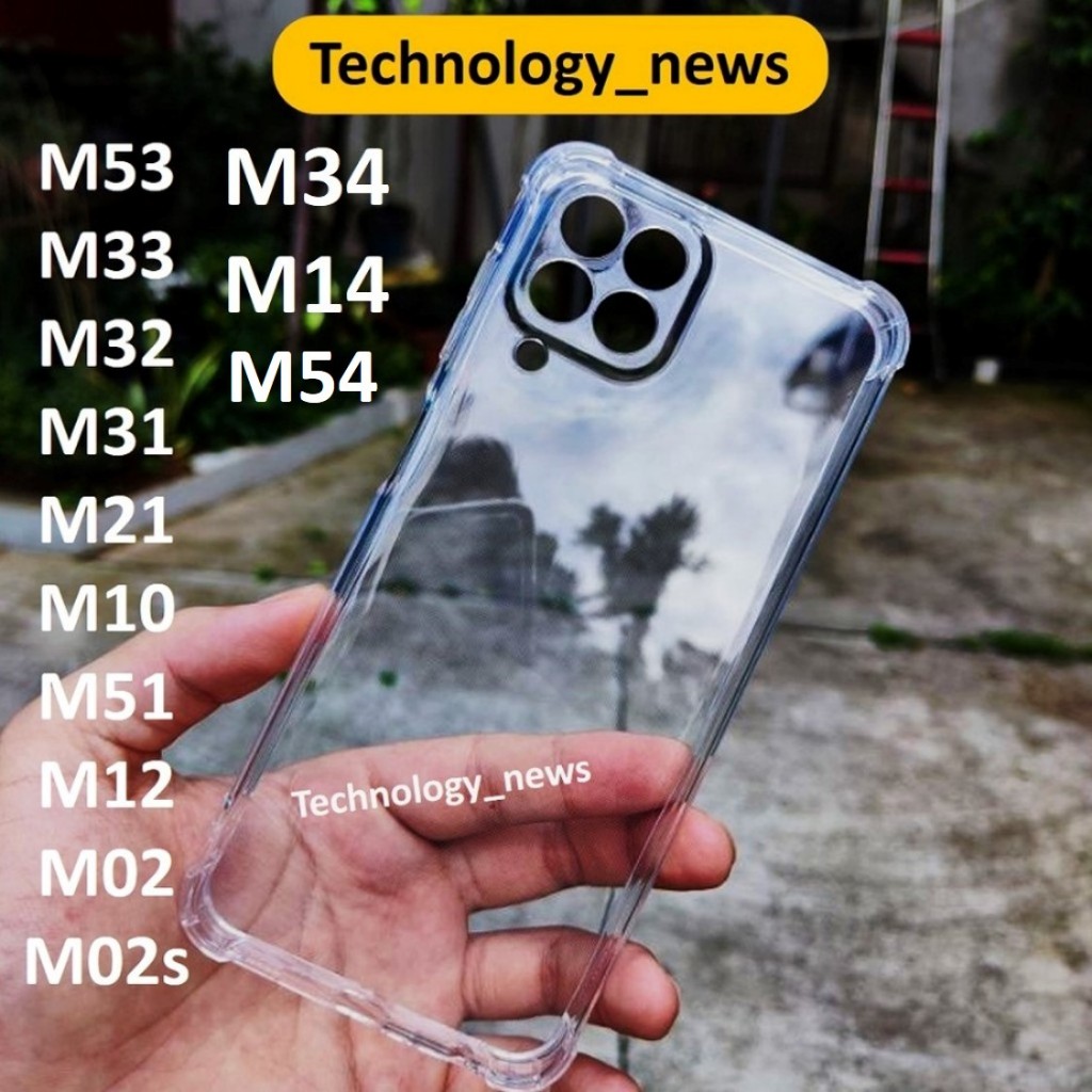 Ốp lưng dẻo trong suốt chống va đập Samsung M34 M14 M53 M33 M32 M31 M21 ...
