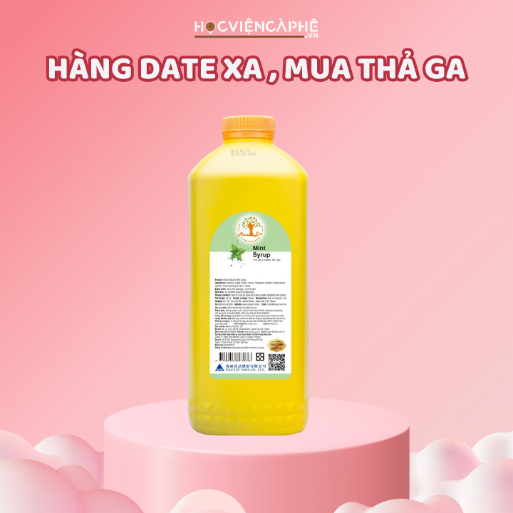 Siro Maulin bạc hà 2,5KG Syrup Trái Cây Pha Chế Đồ Uống | Shopee Việt Nam