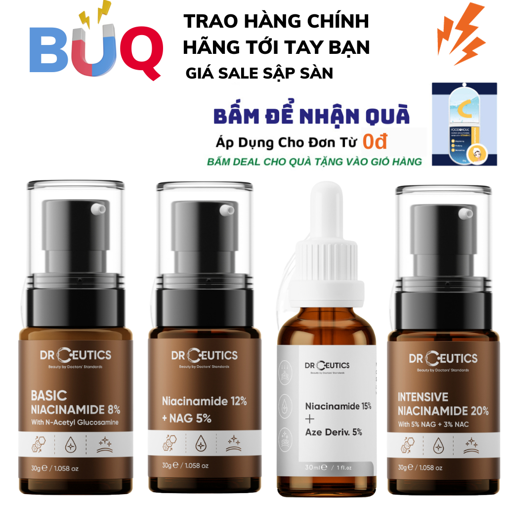 Serum Drceutics B3 Niacinamide Giảm Thâm, Sáng Da, Hỗ Trợ Kiềm Dầu 30ml ...
