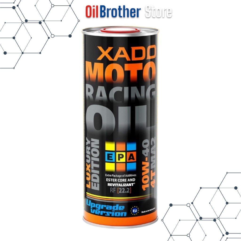 Nhớt XADO MOTO Racing Oil 10w40 (22.2) | Shopee Việt Nam