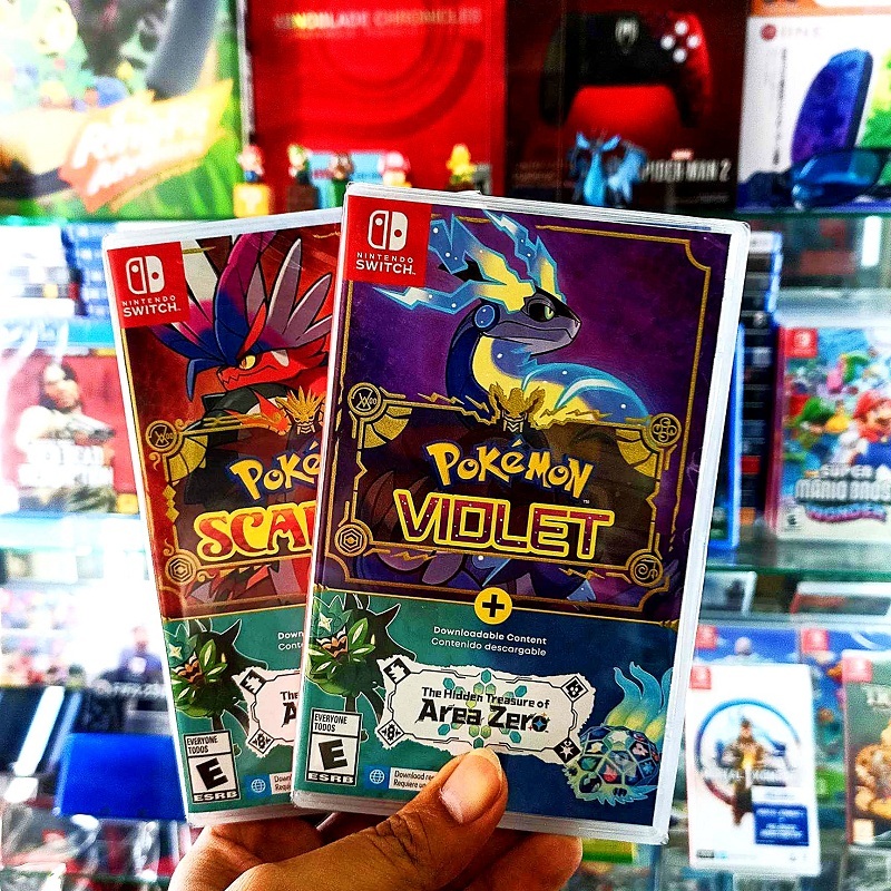 Băng game Nintendo Switch Pokémon Violet + DLC The Hidden Treasure of ...