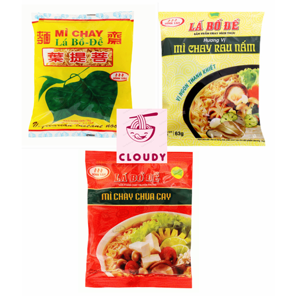 Mì Chay Chua Cay, Nấm. Chay Lá Bồ Đề 65g | Shopee Việt Nam