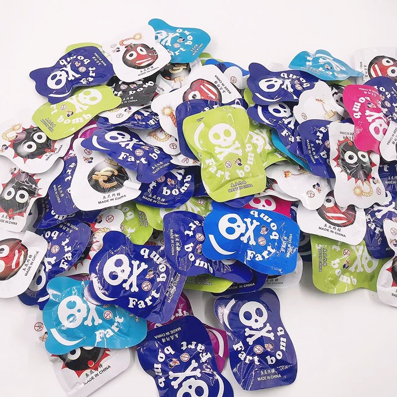 COMBO 50/100 GÓI BOOM THỐI FART BOOM - GÓI THỐI ĐỒ TROLL BẠN BÈ ...