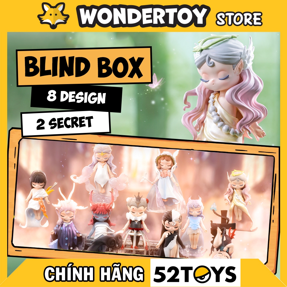 Mô Hình Blind Box Chính Hãng 52toys Sleep Fairyland Elves Series Blind ...
