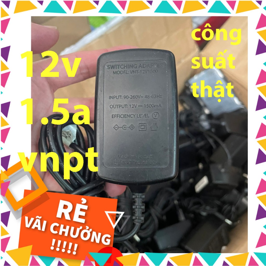 Nguồn 12v 1.5a VNPT Cũ Thanh Lý - Công Suất thật Trên 2a - Nguồn ...