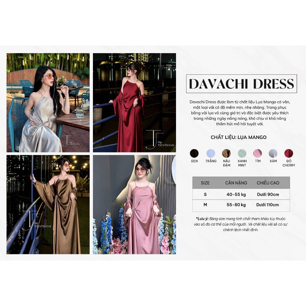 DAVACHI DRESS BY TIÊN THANH CLOTHES... | Shopee Việt Nam