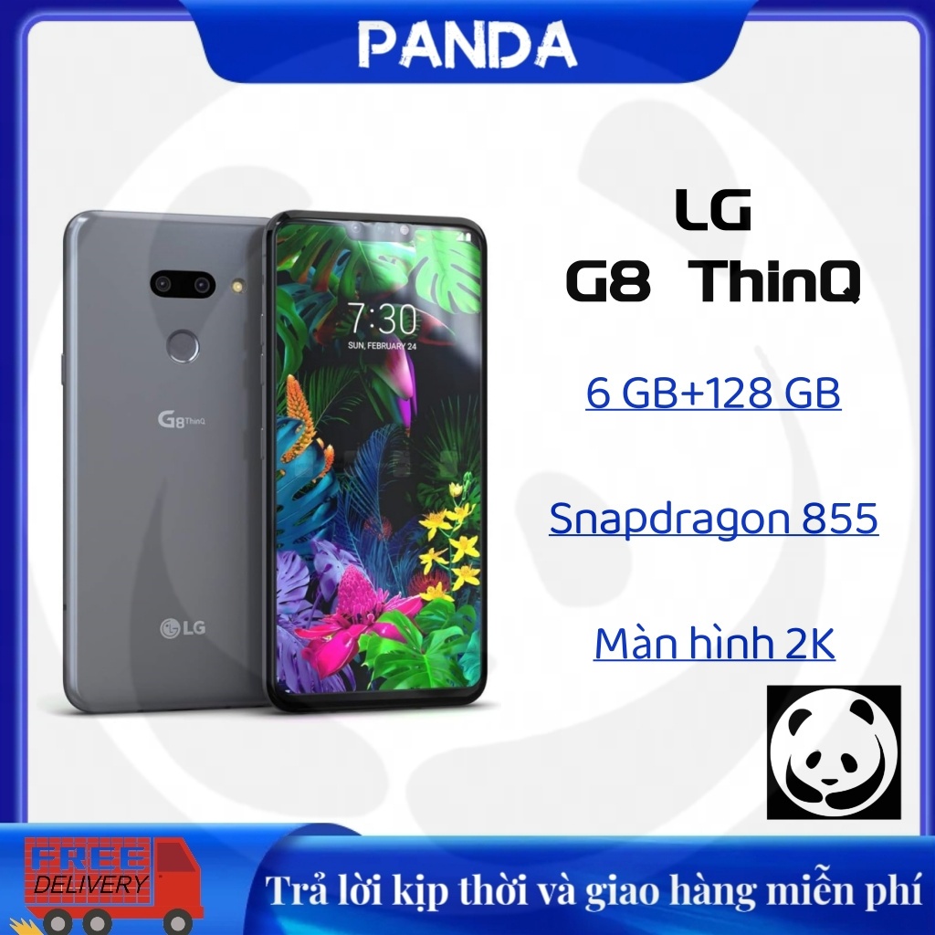 Điện thoại LG G8 ThinQ/màn hình 2K/chip Snapdragon 855/chơi game mượt ...
