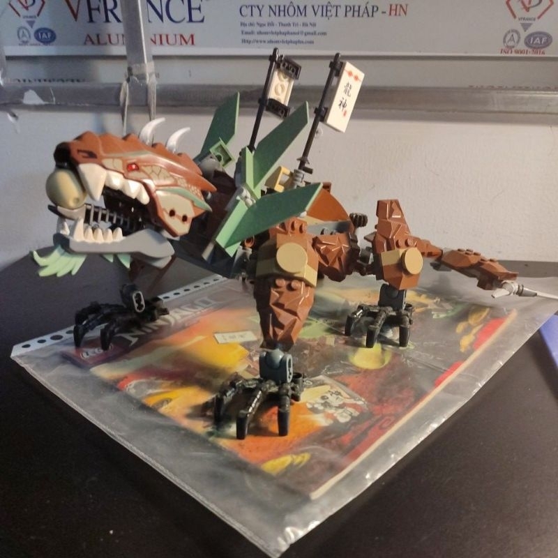 [Siêu hiếm] Lego Ninjago 2509 rồng của Cole (có mini đẹp) | Shopee Việt Nam