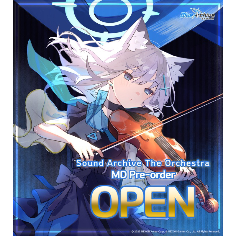 [ĐẶT TRƯỚC] Vật phẩm trò chơi Blue Archive Sound Archive The Orchestra ...