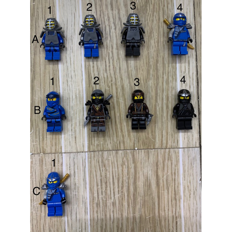 lego minifigures nhân vật ninjago jay và cole hàng chính hãng | Shopee ...