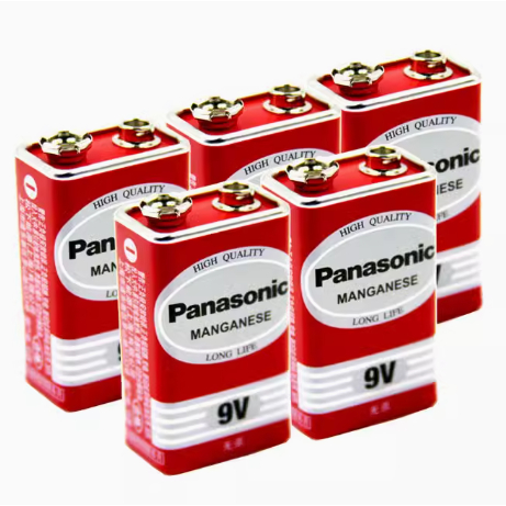 Pin vuông 9V Carbon Panasonic pin 6F22 cho micro không dây, đồng hồ vạn ...