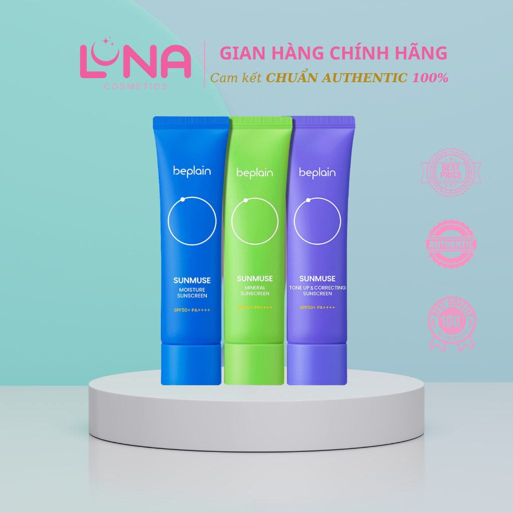 Kem chống nắng BEPLAIN 50ml | Shopee Việt Nam