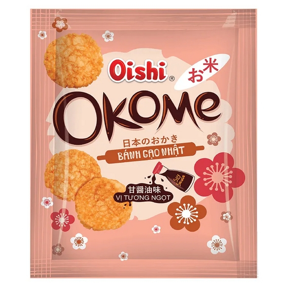 Bánh Gạo Nhật Okome Oishi Vị Tương Ngọt/tảo biển 100G | Shopee Việt Nam