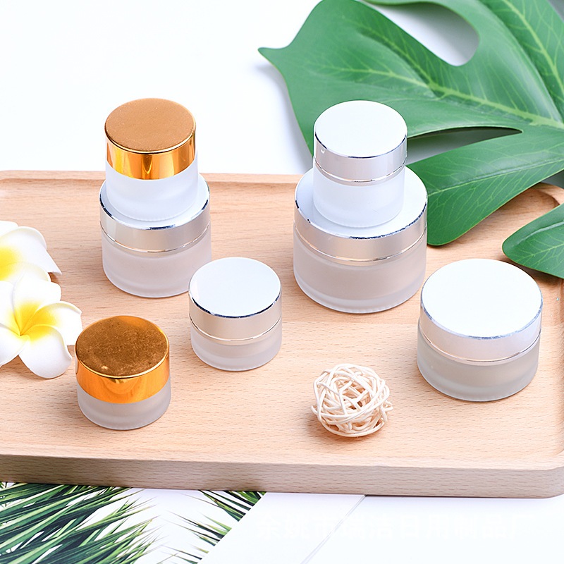 Hủ Thủy Tinh Mờ NẮP BẠC 5G 10G 15G 20G 30G 50G Đựng Kem Face Spa - Bột Nghệ - Bột Dưỡng Thể ...