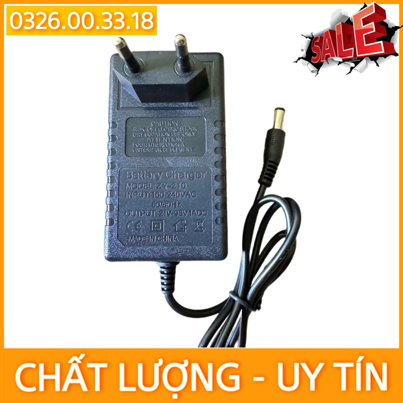 Sạc Pin máy khoan 21V - ADAPTER 21V cho Pin máy khoan Li-ion 21V ...