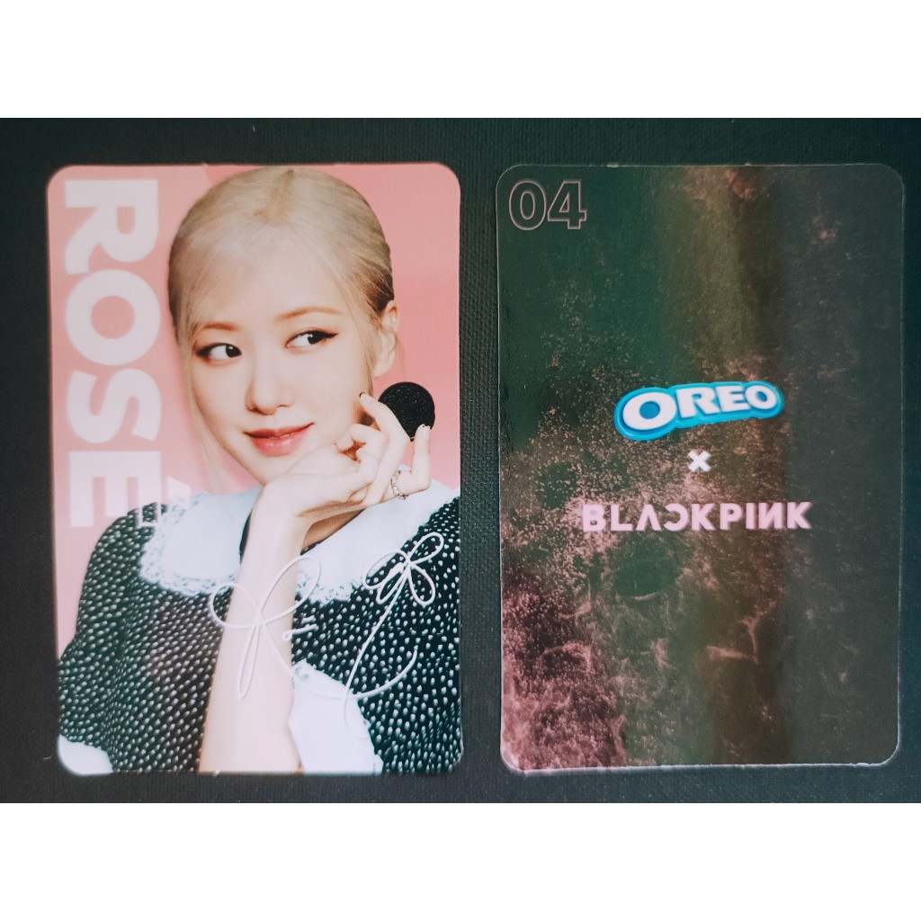 Card Oreo BlackPink ( Card dày Chính Hãng Oreo ) | Shopee Việt Nam