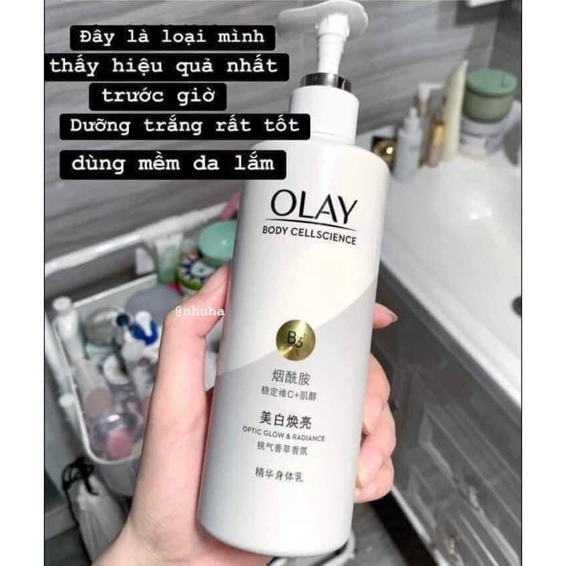 Kem dưỡng thể OLAY B3 siêu trắng bản xám 250ml | Shopee Việt Nam