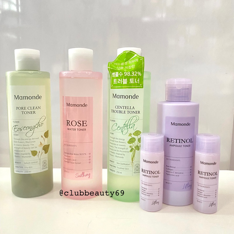 [Auth- đủ bill] Nước hoa hồng mamonde, toner Mamonde cân bằng da không ...