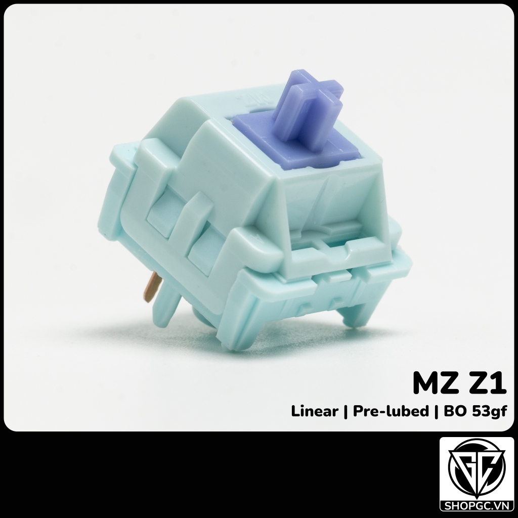 Switch Z1 | Linear 53gf Prelubed | Stem LY | Công tắc bàn phím 5 pin ...