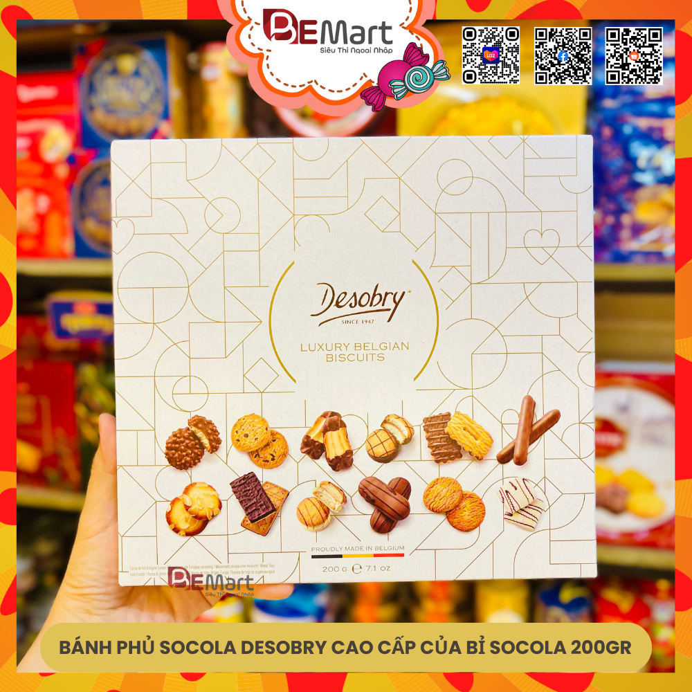 BÁNH PHỦ SOCOLA DESOBRY CAO CẤP | Shopee Việt Nam
