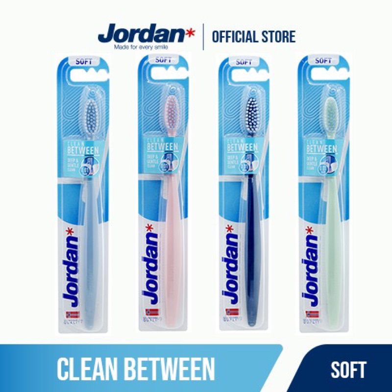 Bàn Chải Đánh Răng Lông Siêu Mềm Jordan Clean Between | Shopee Việt Nam