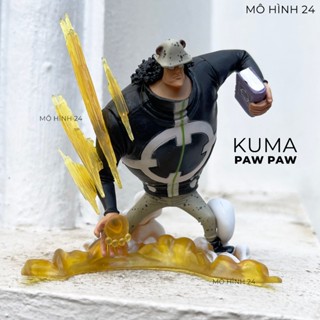 Mô hình nhân vật Bartholomew Kuma Paw Paw luyện chiêu Ursus Shock one ...